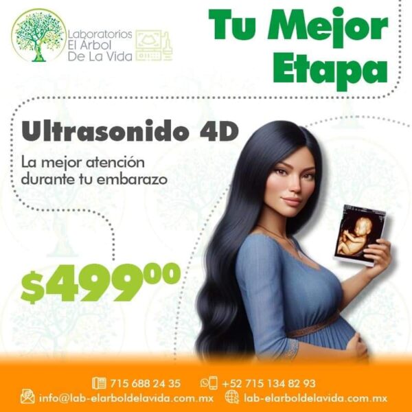 Ultrasonido 4D - Laboratorio de análisis clínicos